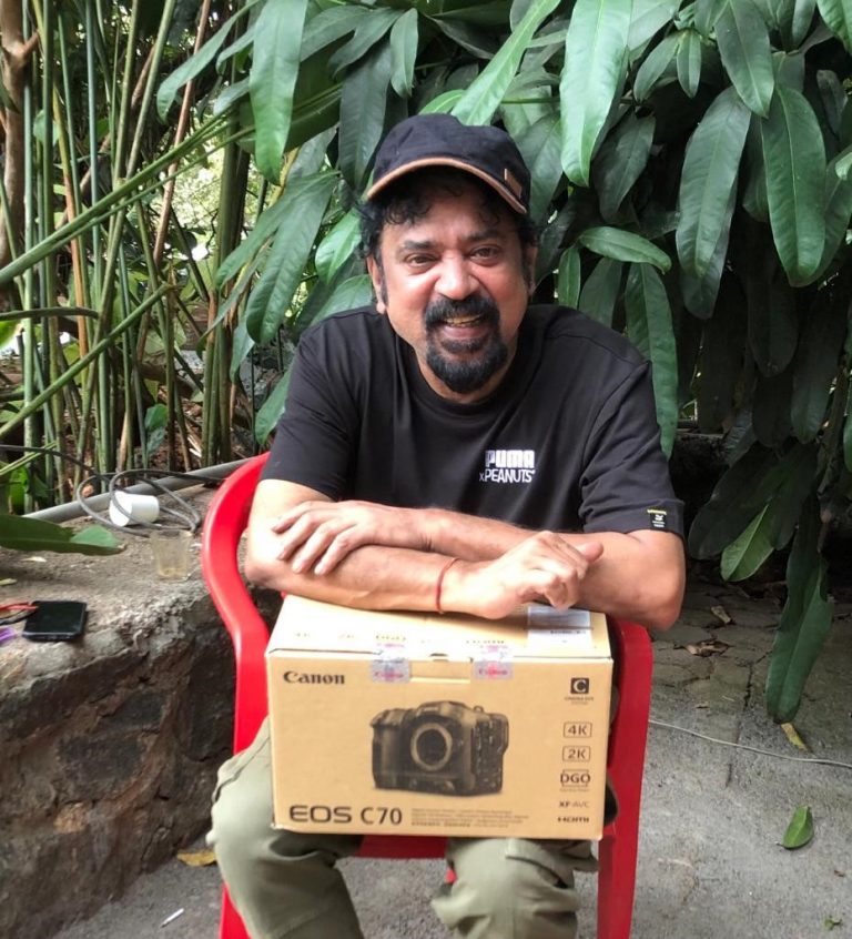 Filmmaker Santosh Sivan to Partner with Canon